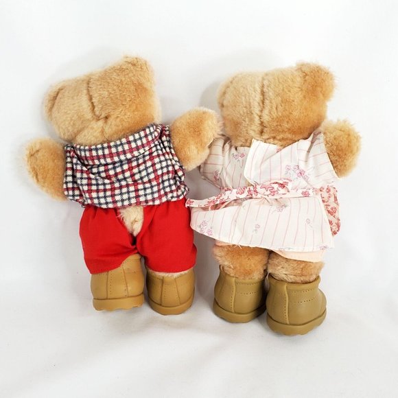 Furskin | Toys | Vintage 986 Furskins Teddy Bears Wendys Toy Stuffed ...